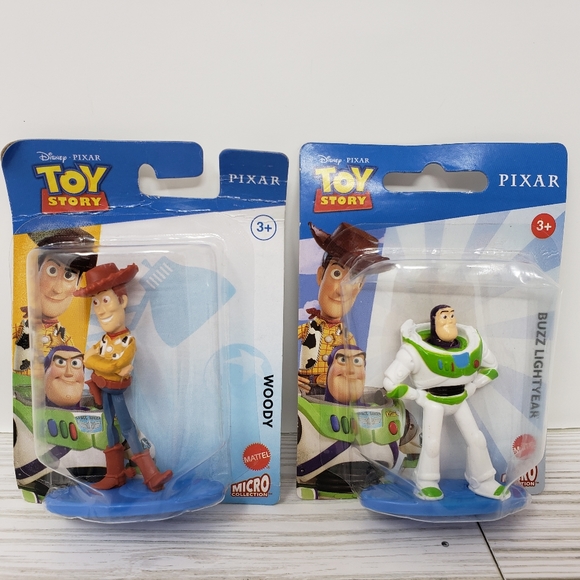 Toys | Disney Pixar Woody Buzz Lightyear Micro Collection Sealed | Poshmark